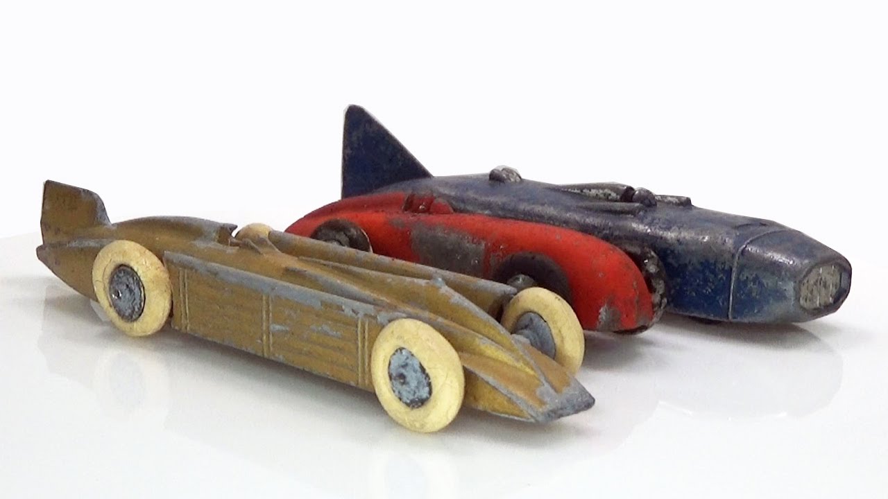 Golden Arrow, Thunderbolt, Racing Car. Trzy przedwojenne modele ...