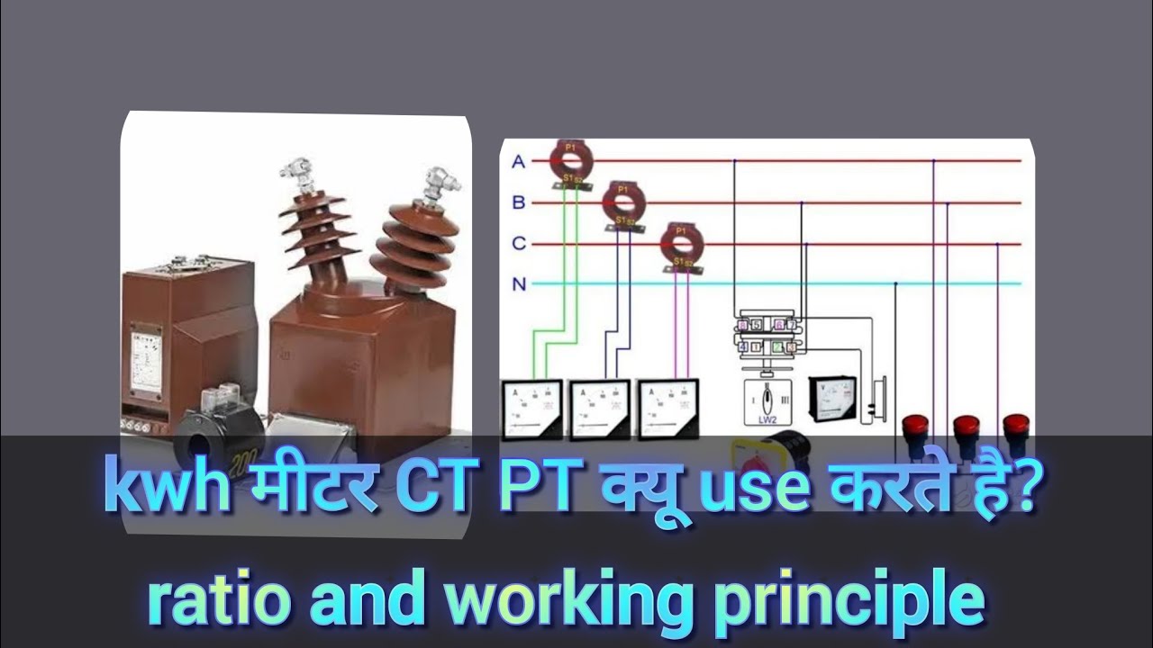 CT PT TRANSFORMER क्या होता है |CT PT TRANSFORMER connection कैसे करते ...