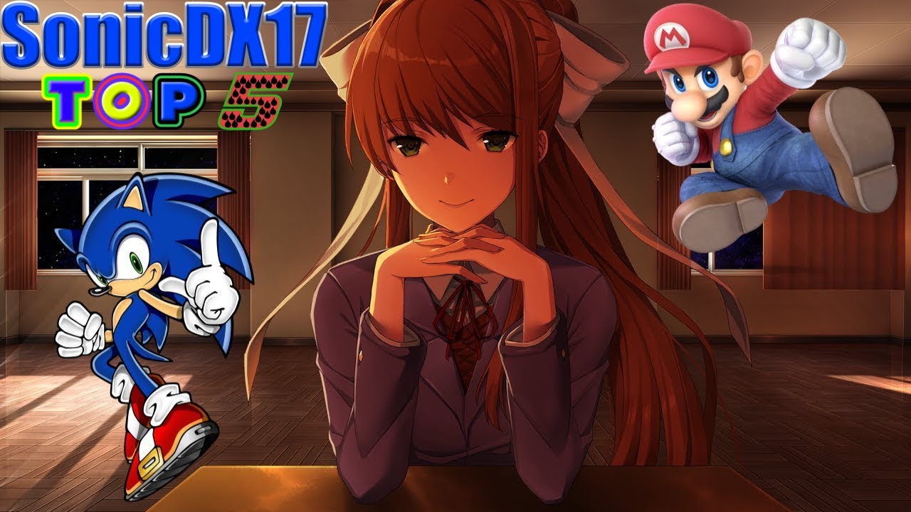 Top 5 Characters in Just Monika Style | 5th Anniversary of DDLC - YouTube