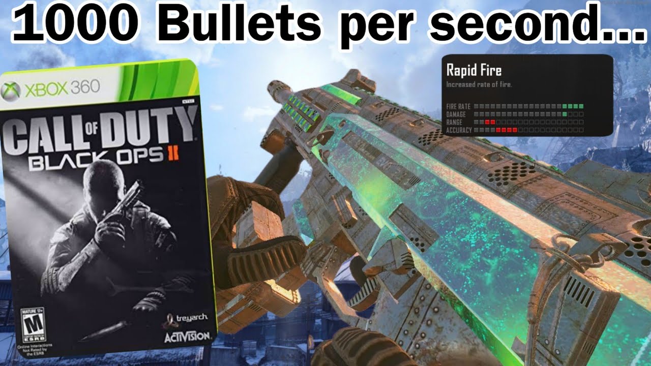 The highest fire rate in Call of Duty history! - YouTube