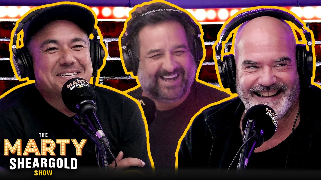 Mick Molloy, Sam Pang & Marty Sheargold On The Front Bar, Backstage Antics, Breakfast Radio ...