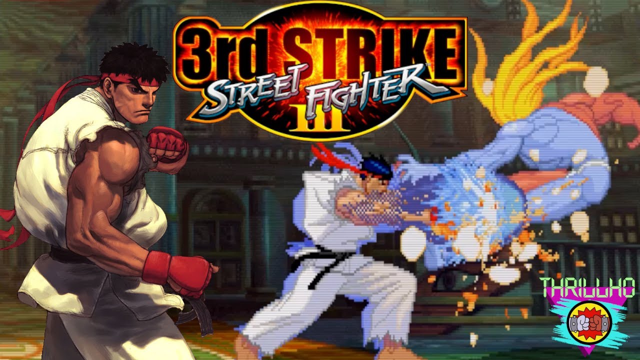 [1CC] Street Fighter III: Third Strike (Ryu, Arcade, Max difficulty ...
