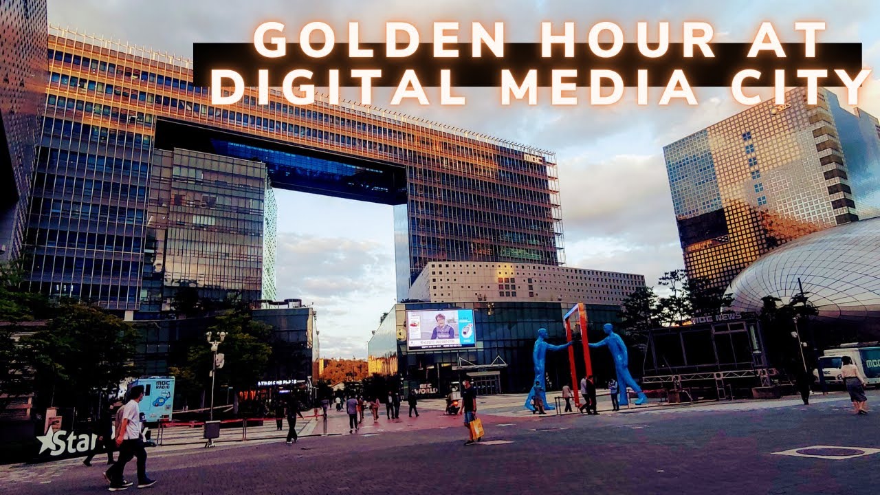 Golden Hour at the Digital Media City / Digital Media City - YouTube