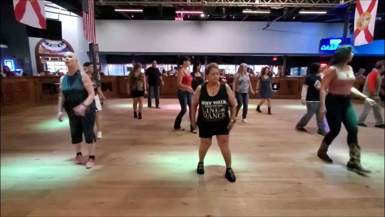 Dancing Wine, Beer, Whiskey Line Dance By Dan Albro At Renegades On 7 25 24 - YouTube