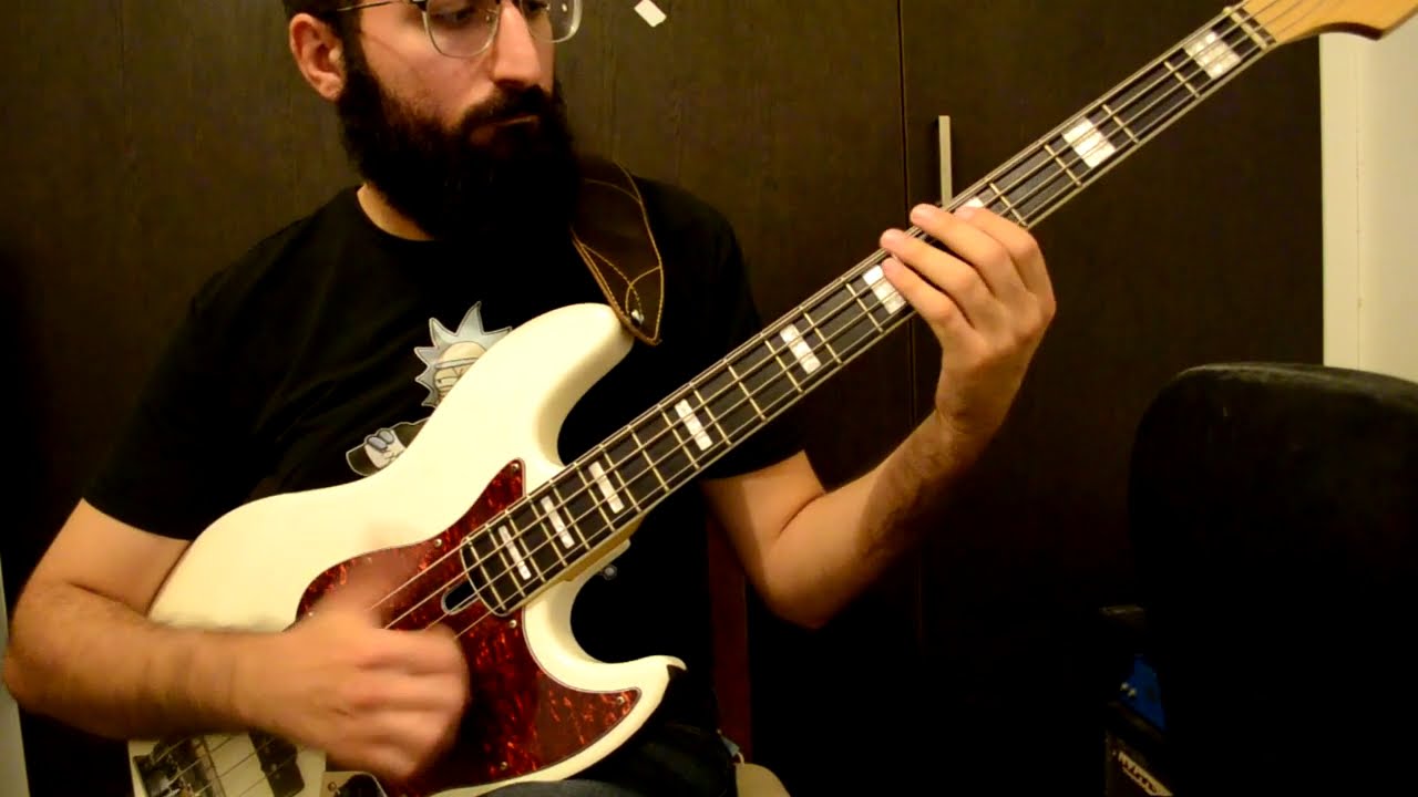 Vernon Burch - Fun City - BASS COVER - YouTube