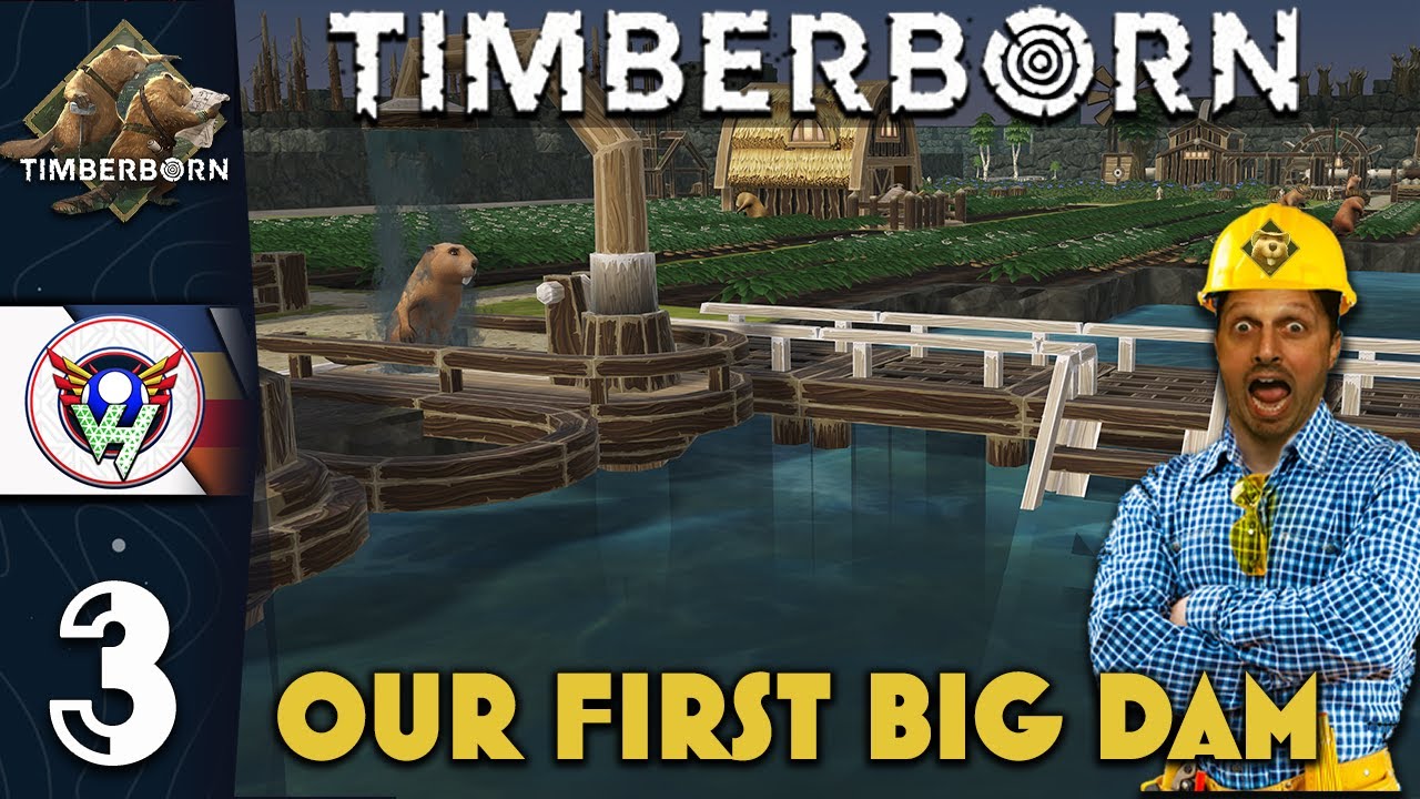 Update 6 - Our Big Dam #3 | Timberborn - YouTube