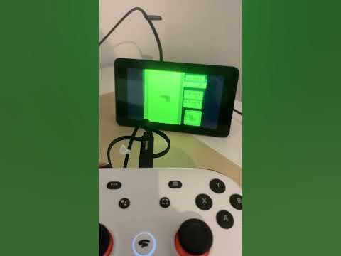 Tetris spielen mit einem Stadia-Controller an einem Raspberry Pi 4B mit Touch-Display # ...