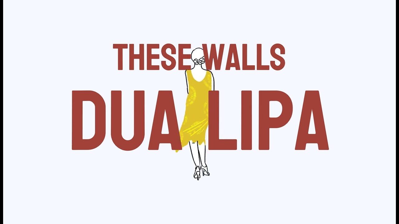 Dua Lipa - These Walls (Lyrics) - YouTube