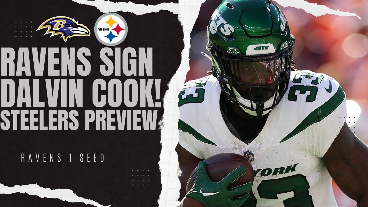 RAVENS SIGN DALVIN COOK | Will Ravens Regret Sitting Lamar vs Steelers ...