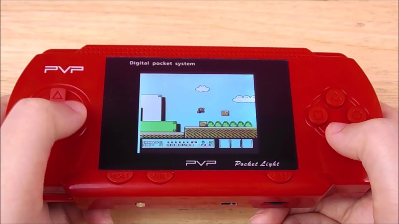 Retro Games Handheld Console - YouTube