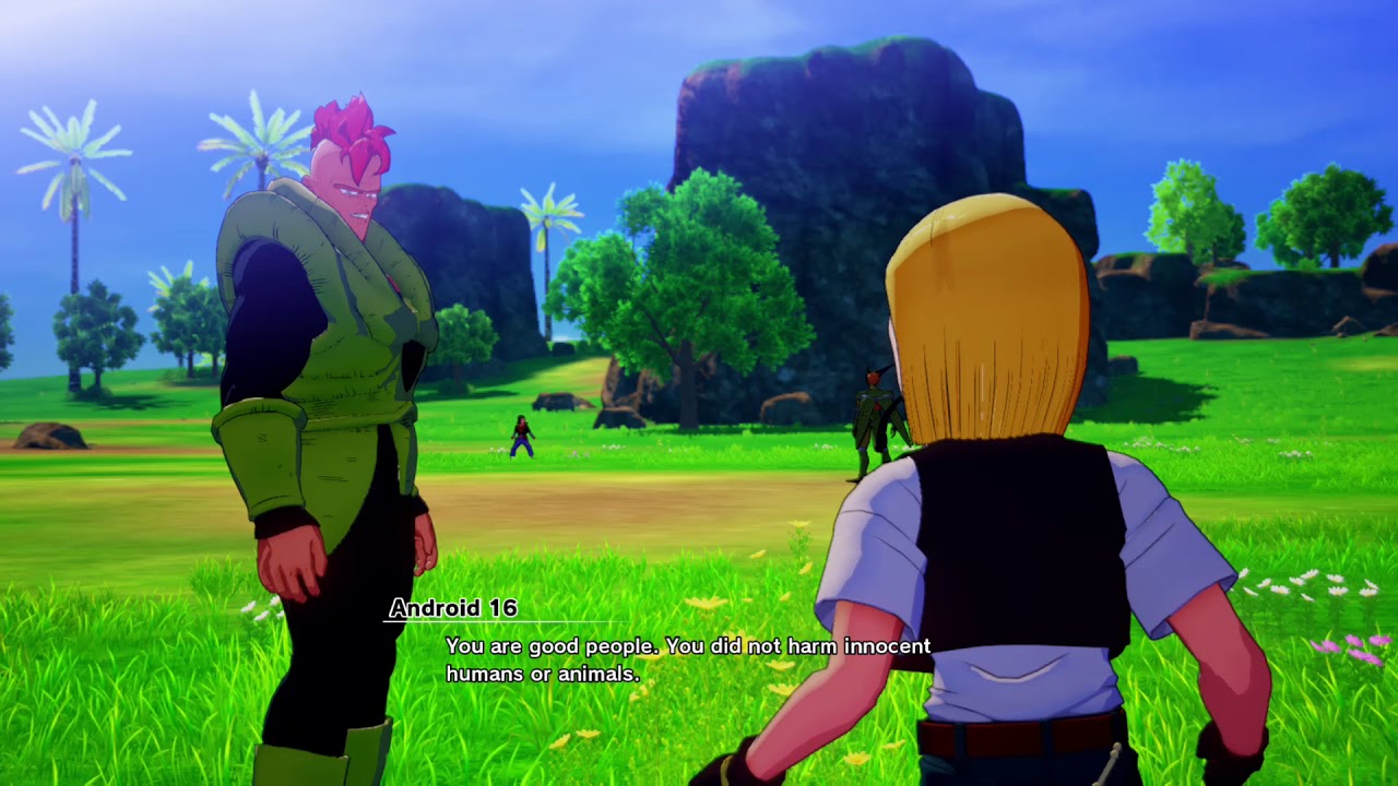 Dragon Ball Z: Kakarot| Cell Absorbs android 17! - YouTube