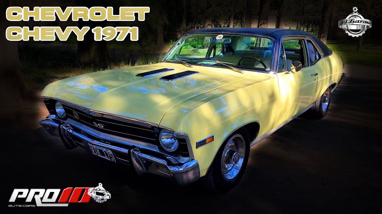 Chevrolet Chevy 🚘 1971 🇦🇷 Pro10 Elite 📺 El GarageTv 📺 - YouTube