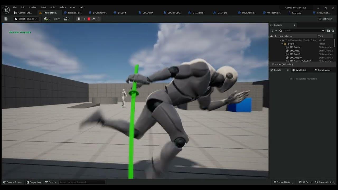 Combat For GiaNexus- Soft Locking and Target Practice - YouTube