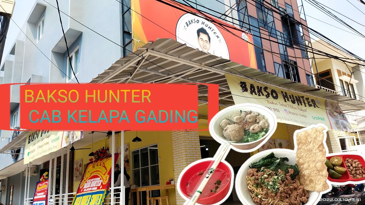 BAKSO HUNTER CAB KELAPA GADING. - YouTube