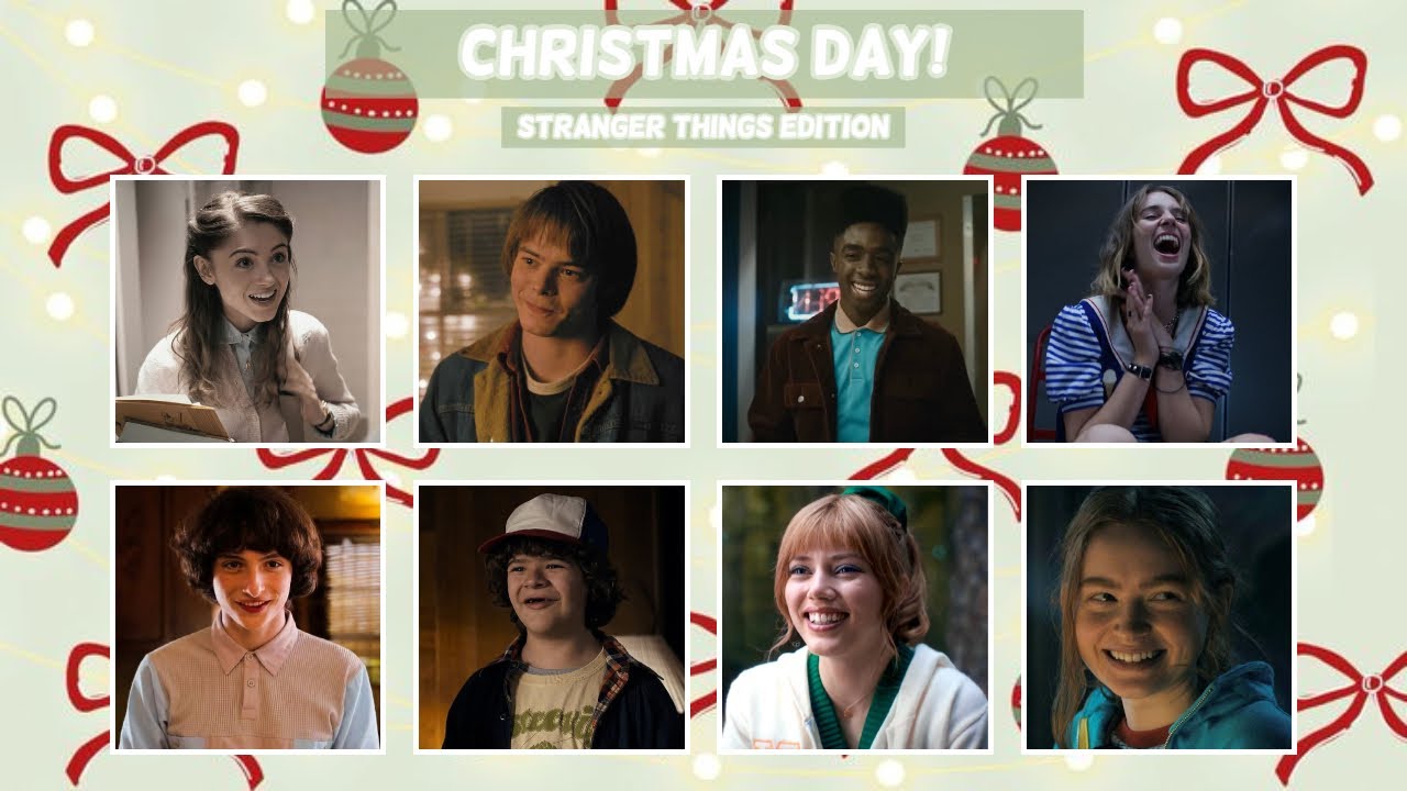 CHRISTMAS DAY ☆ STRANGER THINGS PAUSE GAME - YouTube
