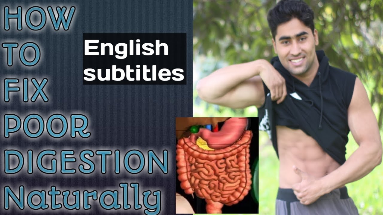 How to fix poor digestion naturally?/ English subtitles/Stay N Shape/11 ...