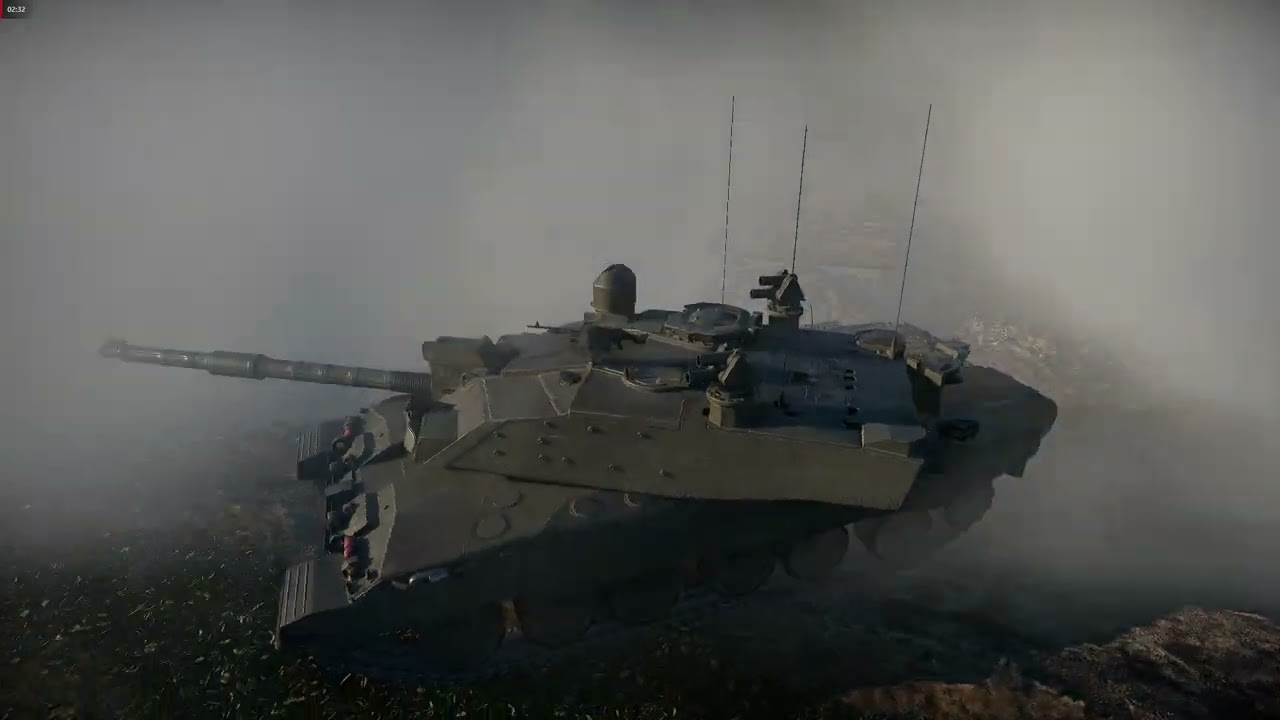War Thunder Dev | Challenger 2 Black Night (Test Drive, Reference ...