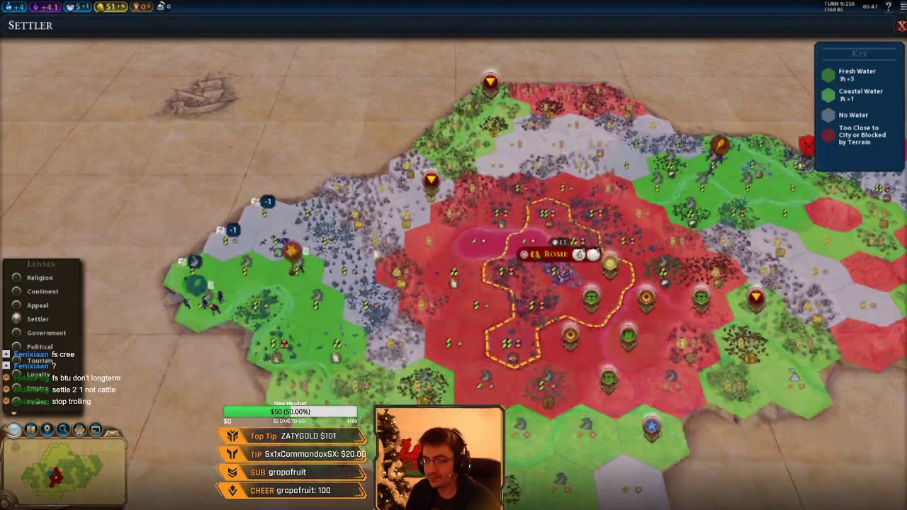 Civilization VI Multiplayer Ranked Free for All (Rome 12man) - YouTube