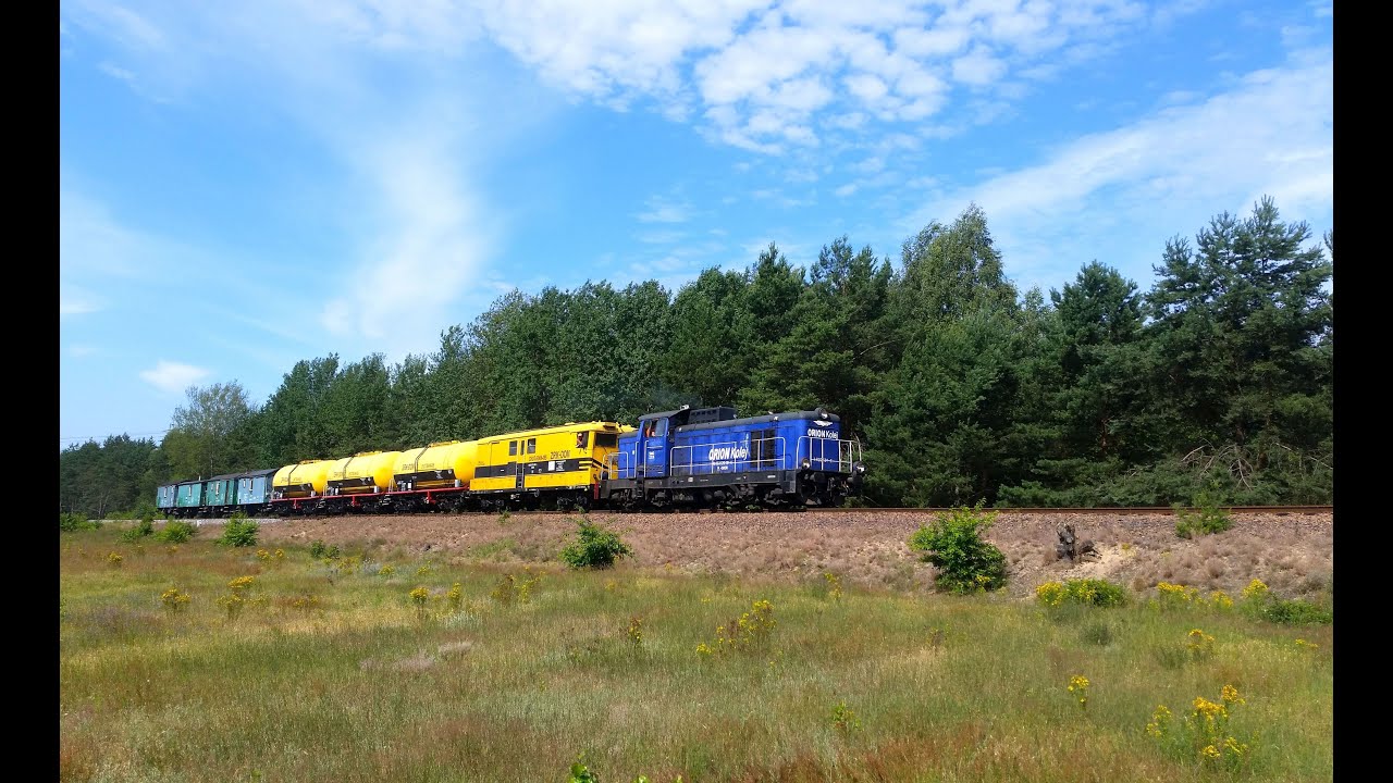 SM42-2350 ze składem CHOT po oprysku linii nr 24 wraca na PTT - rp1 - YouTube