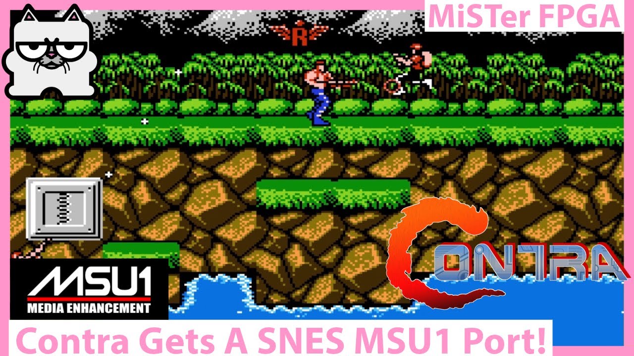 Contra SNES Port with MSU1 Enhancements Out Now and Its Epic - YouTube