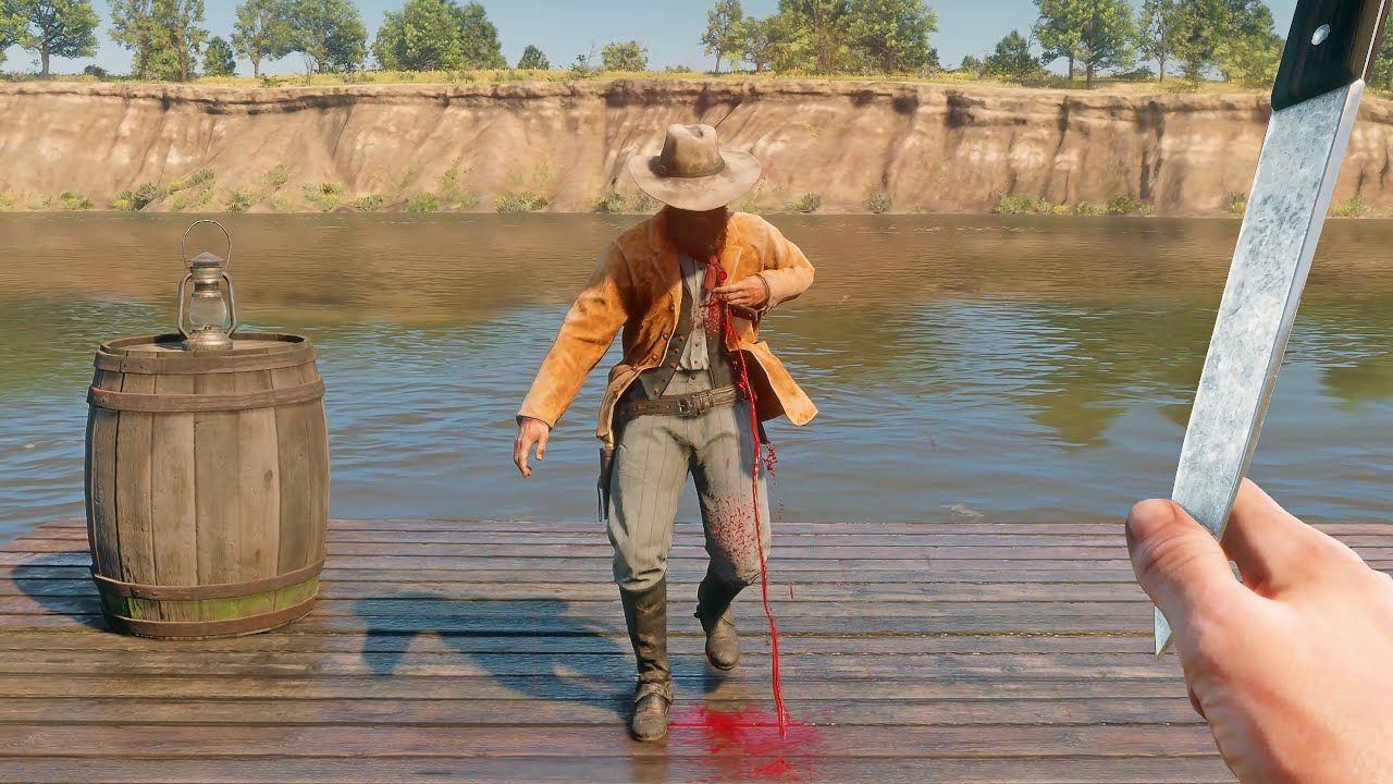 🗡[4K] Melee Gameplay #72 - Red Dead Redemption 2 - YouTube