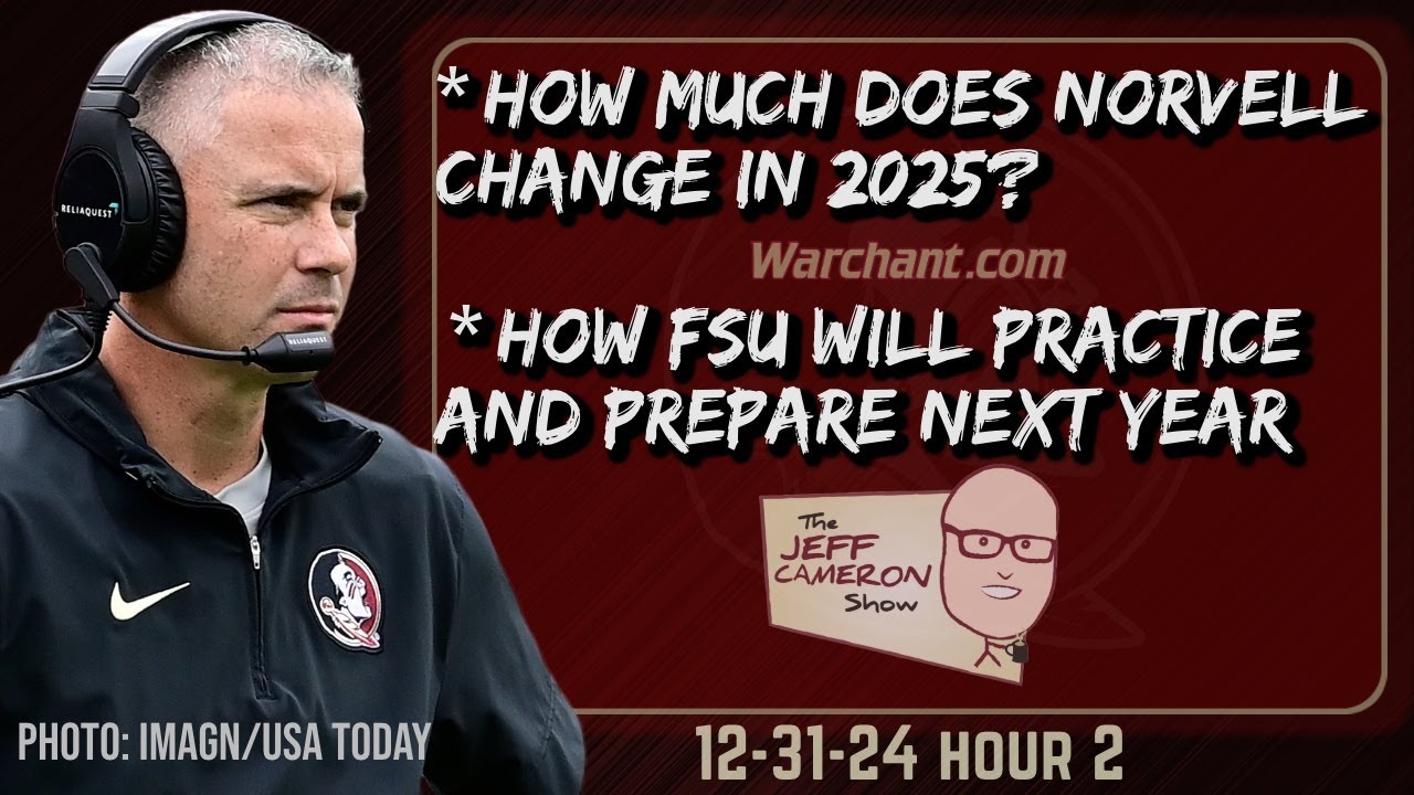 Mike Norvell and STYLE CHANGE in 2025 | FSU Football | Jeff Cameron ...