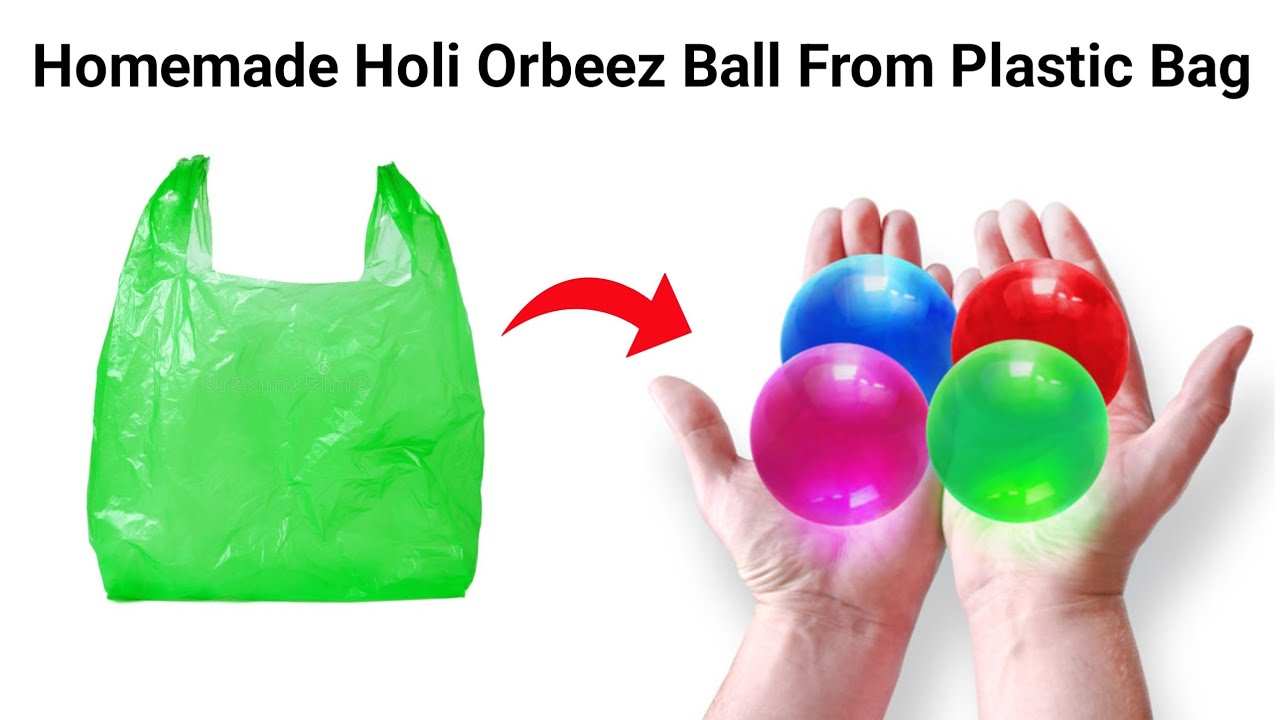 Holi Orbeez Ball | Diy Homemade Crazy Ball | Jumping Ball | How to Make ...