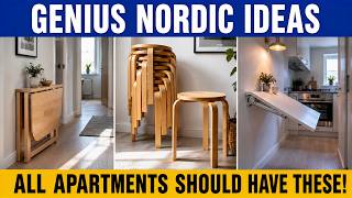 14 Nordic Furniture Design Hacks That Optimize Space In Small Urban Apartments