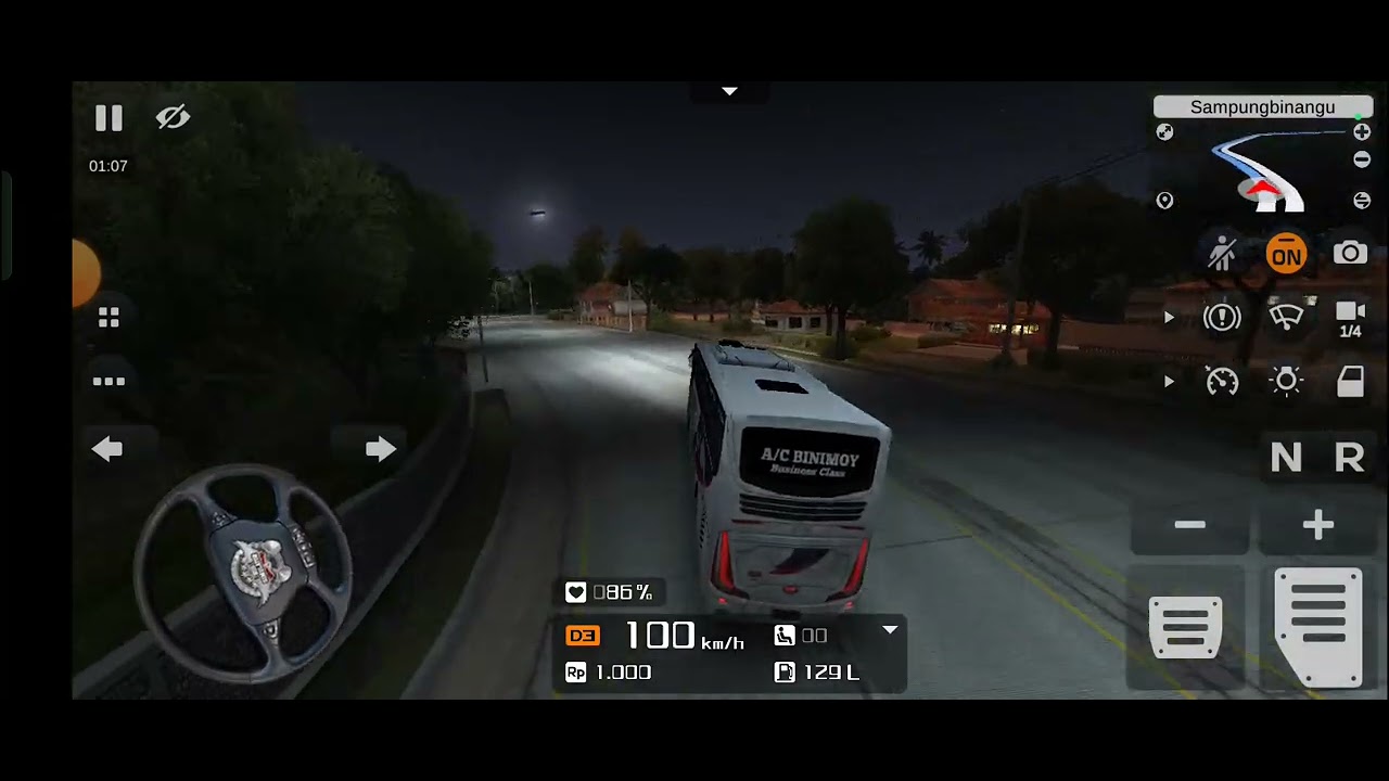 Bus Simulator Indonesia gameplay/bussid gameplay bd - YouTube