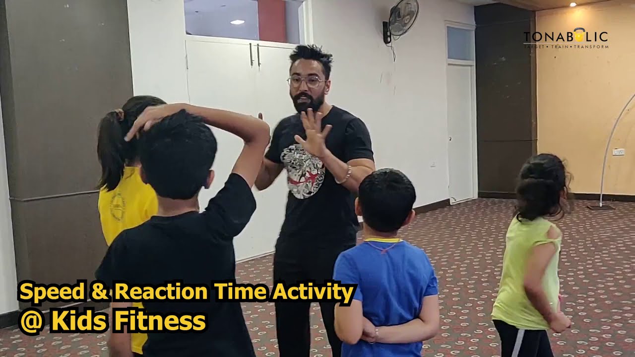 Speed | Quick Reaction time | Fitness for kids | Play based model - YouTube