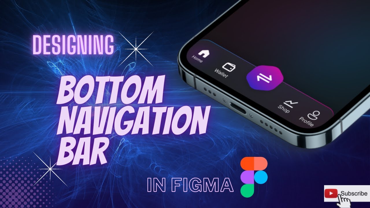 Designing Bottom Navigation in Figma - YouTube
