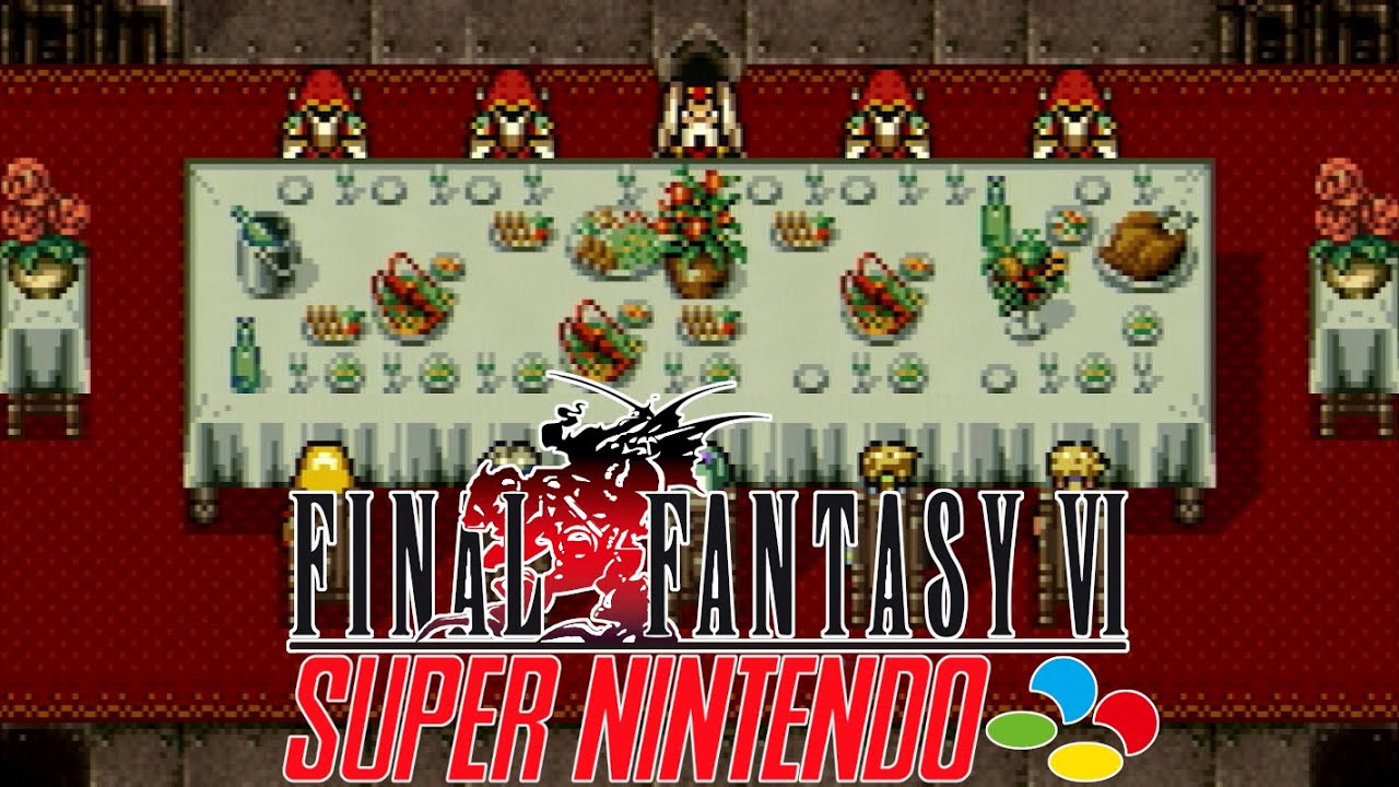Final Fantasy VI (SNES) - 15 - The Banquet - YouTube
