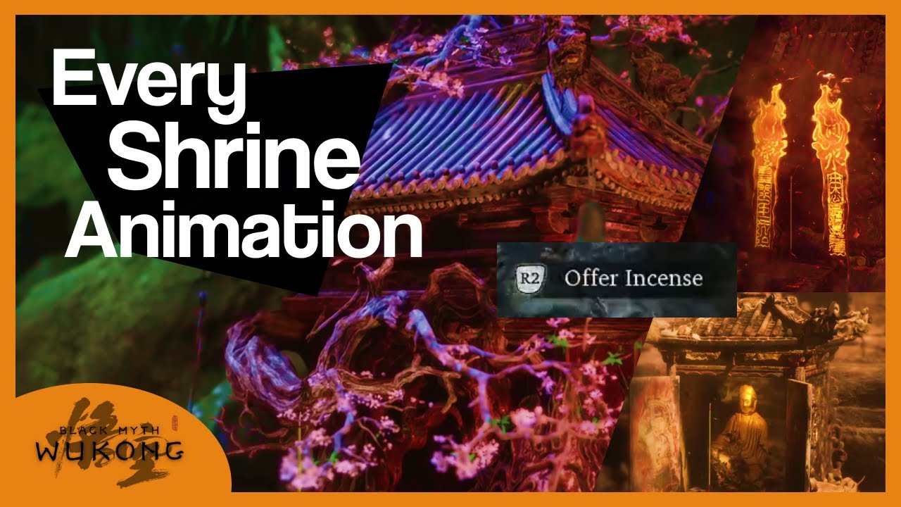 Black Myth: Wukong | Make an Offering | Every Shrine Animation - YouTube