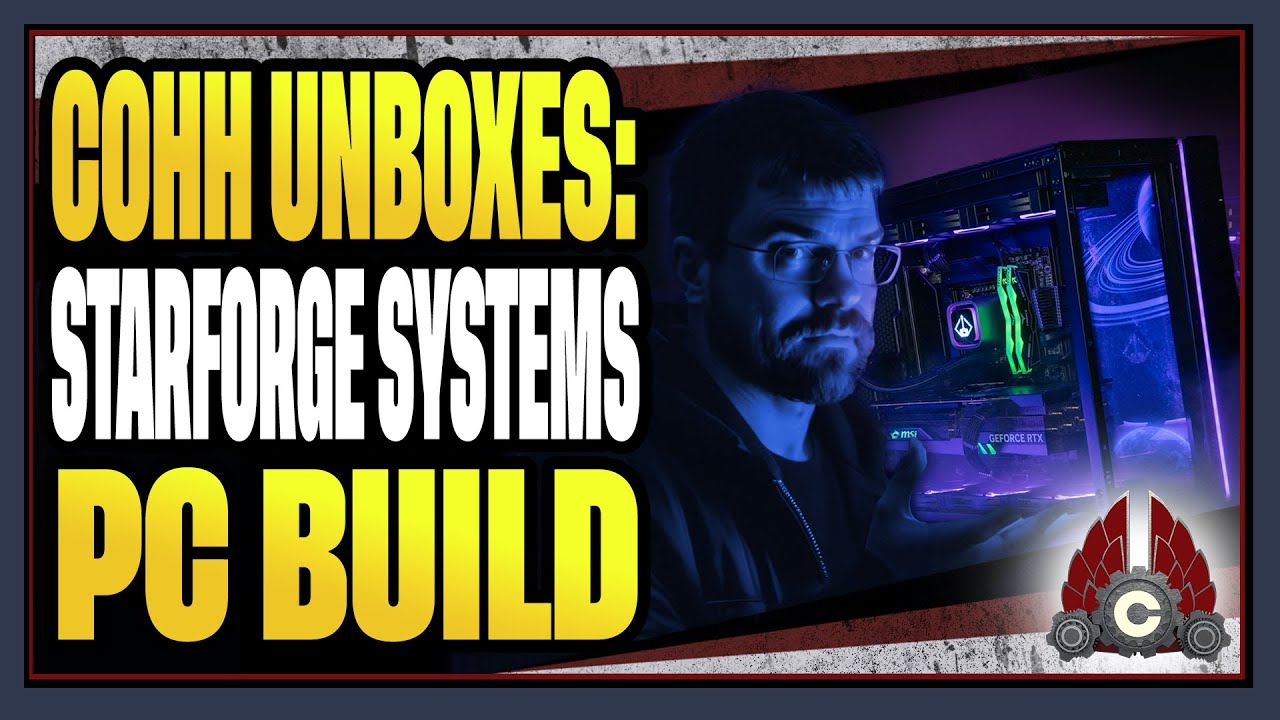 CohhCarnage Unboxes: Starforge Systems PC Build - YouTube