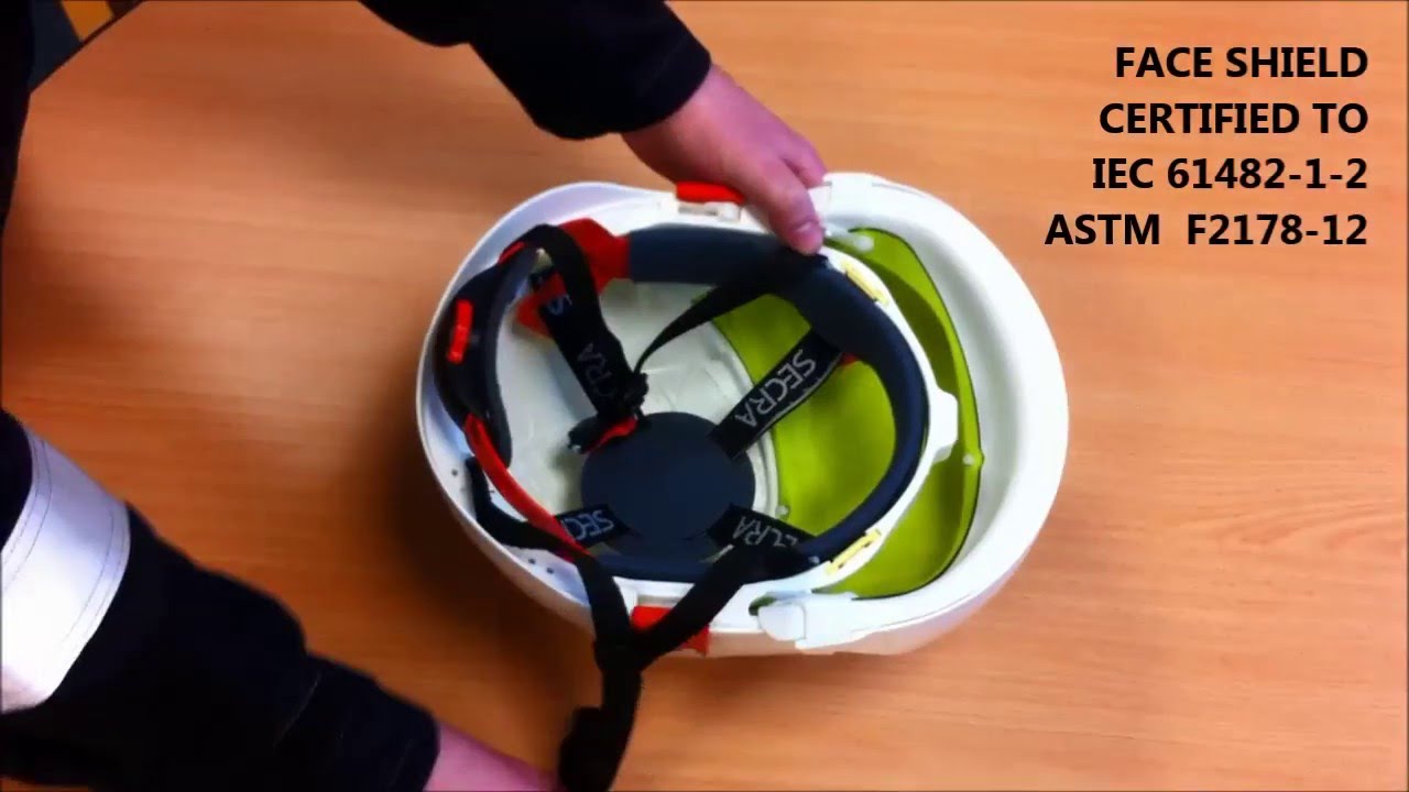 Arc Flash Helmet - Available in 8 cal/cm2 (Class 2) or 24 cal/cm2 ...