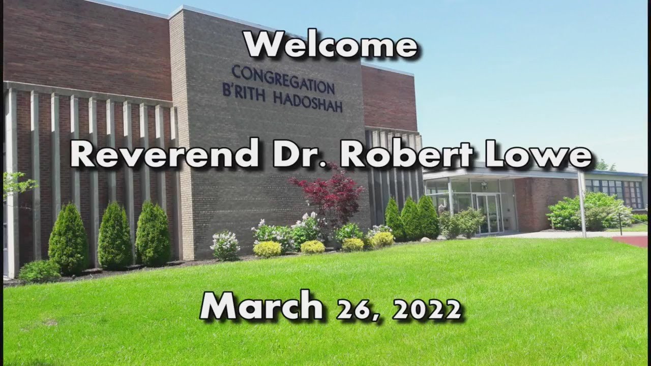 Reverend Dr. Robert Lowe - YouTube