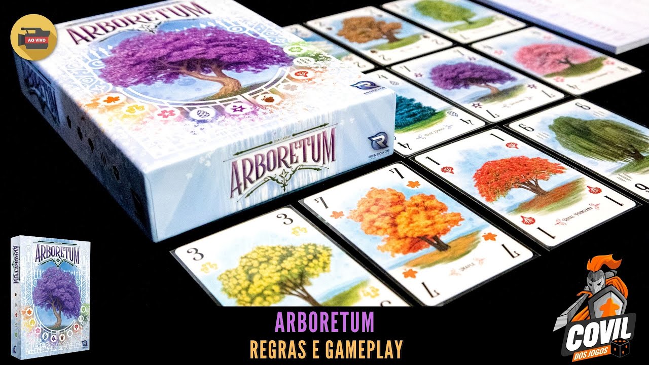 Arboretum - Regras e Gameplay Ao Vivo - YouTube