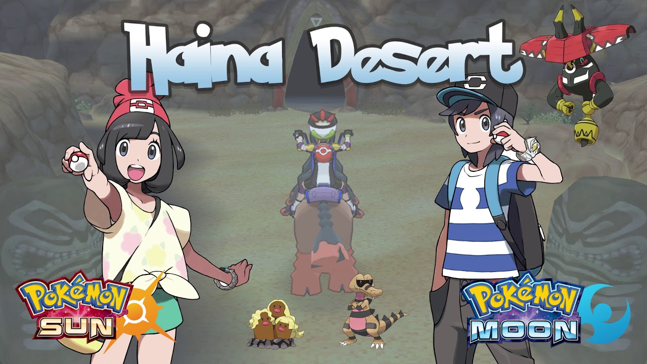 Haina Desert Pokemon Sun And Moon Ost Youtube