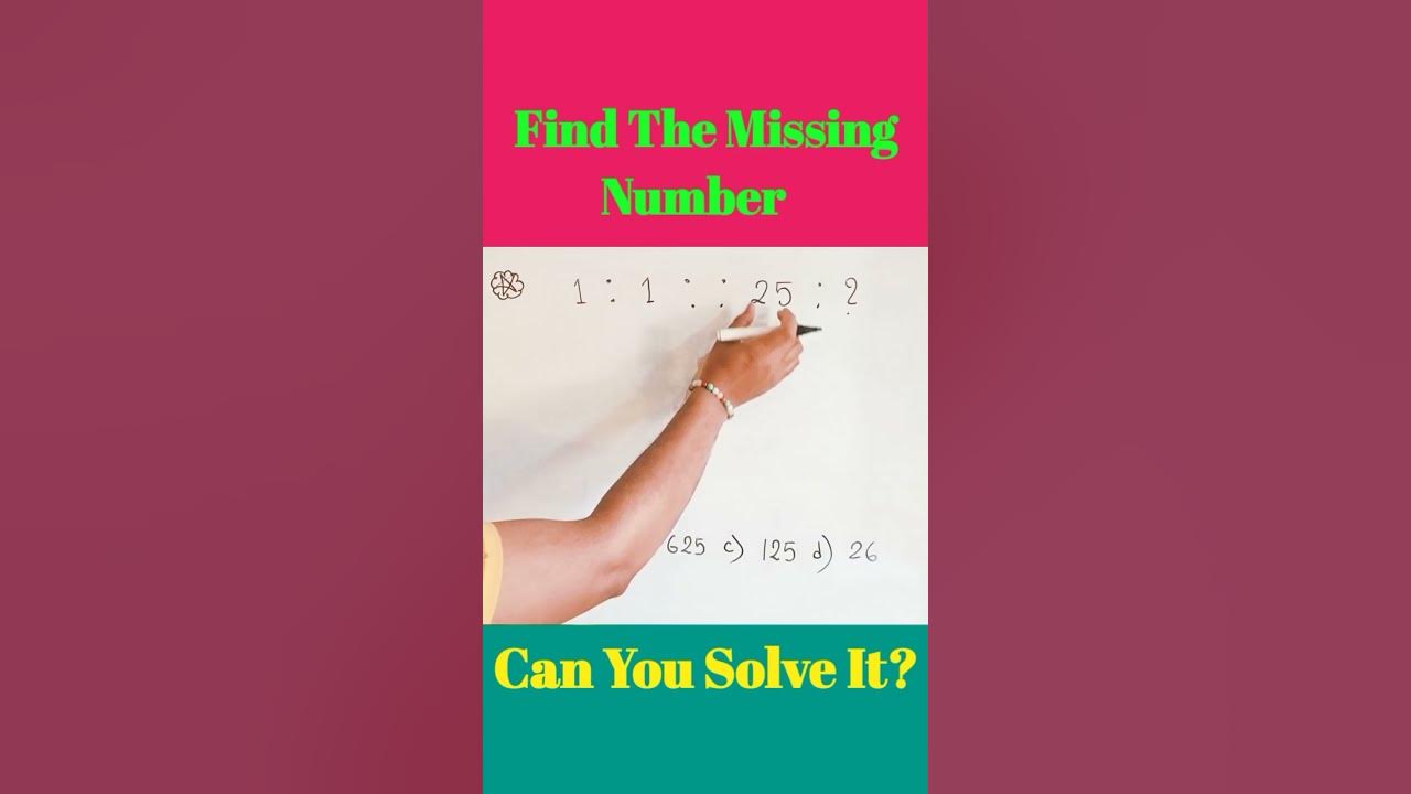 find the missing number।। number analogy।। missing number reasoning।। #ytshorts - YouTube