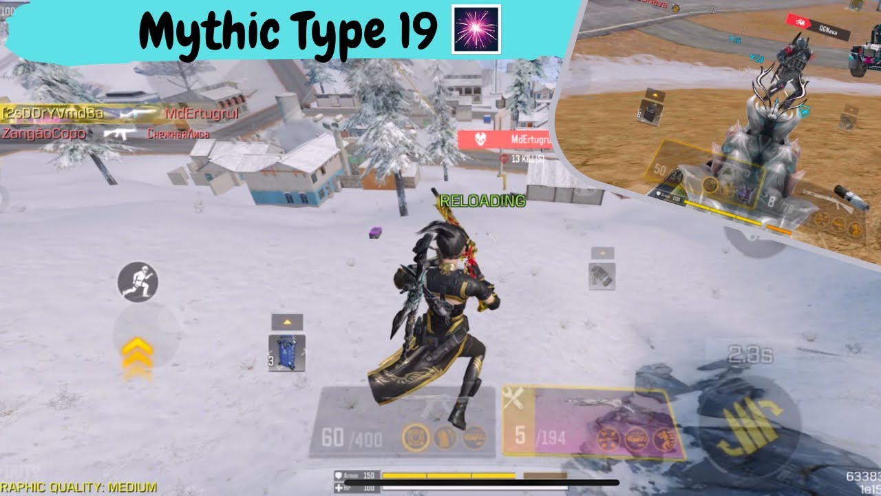 Solo vs squad with enemies Mythic Type 19 🤩 || Medic class CODM - YouTube