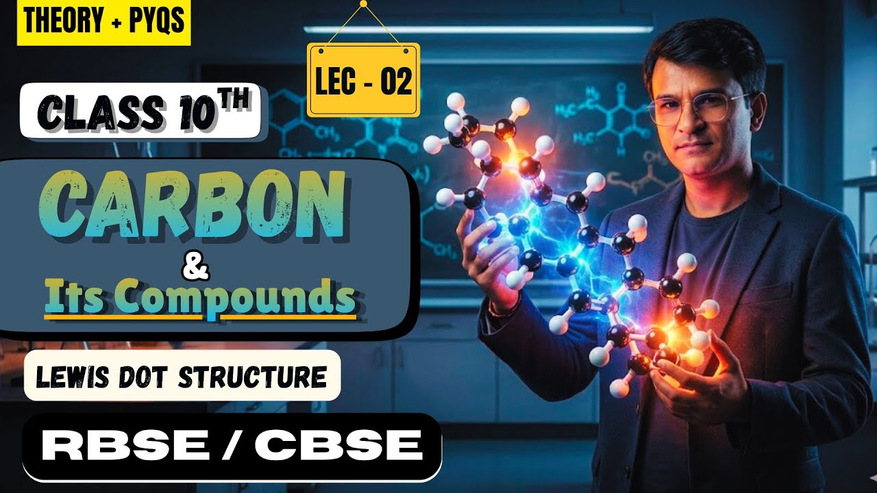ELECTRON DOT STRUCTURE | CLASS 10 SCIENCE | CARBON AND ITS COMPOUNDS ...