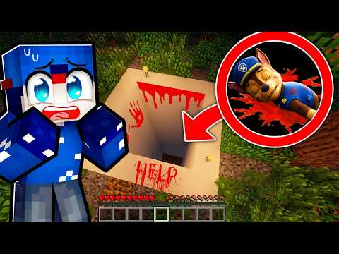 QUI A TUÉ CHASE DE LA PAT PATROUILLE DANS CE TROU SUR MINECRAFT ? 😱