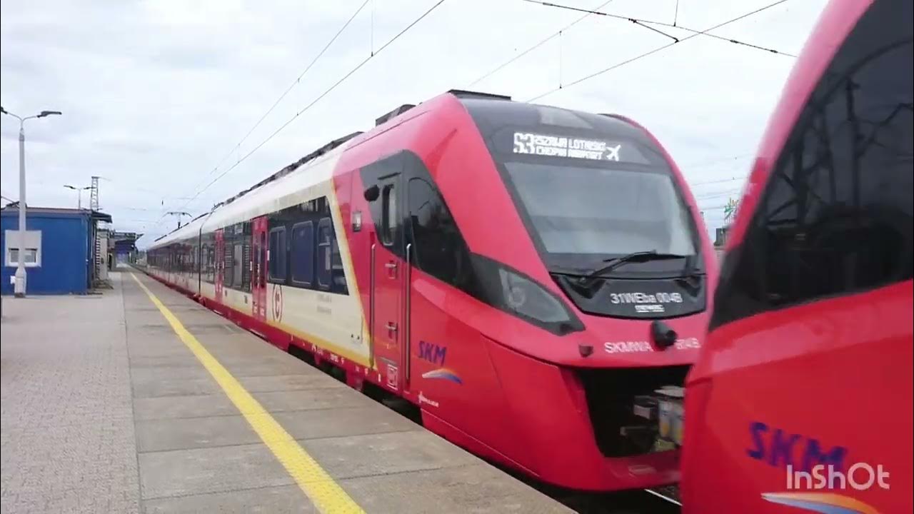 POCIĄGI NA STACJI WARSZAWA WSCHODNIA - YouTube