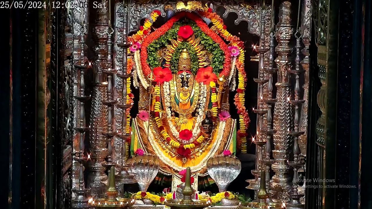 Shree Mahalasa Narayani Mahalasa Alankar & Mahamanglarti 25th May 2024 ...