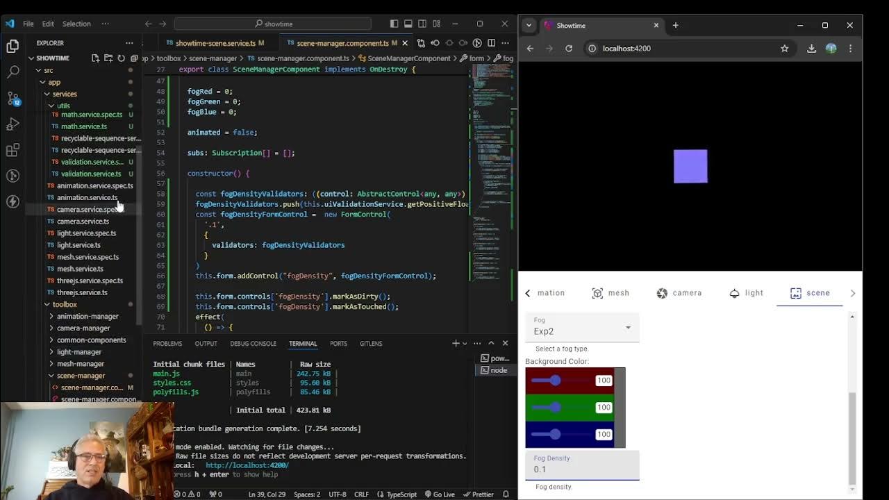 Angular/ThreeJS - Video 261 validation - YouTube