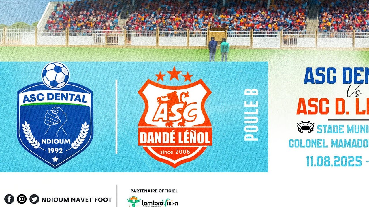 #Ngatamaare :ZONE DE NDIOUM ASC DENTAL VS ASC DANDE LENIOL - YouTube