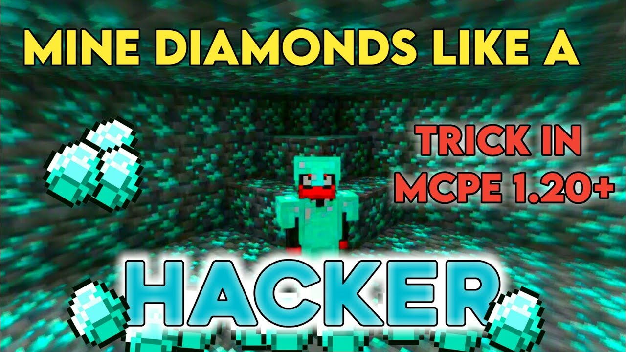The Best Way to Find Diamonds in Minecraft PE 1.20| Unlimited Diamond ...