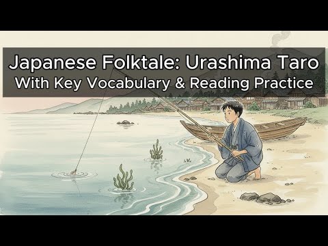 【Learn Japanese】Japanese Folktale: Urashima Taro - With Key Vocabulary ...
