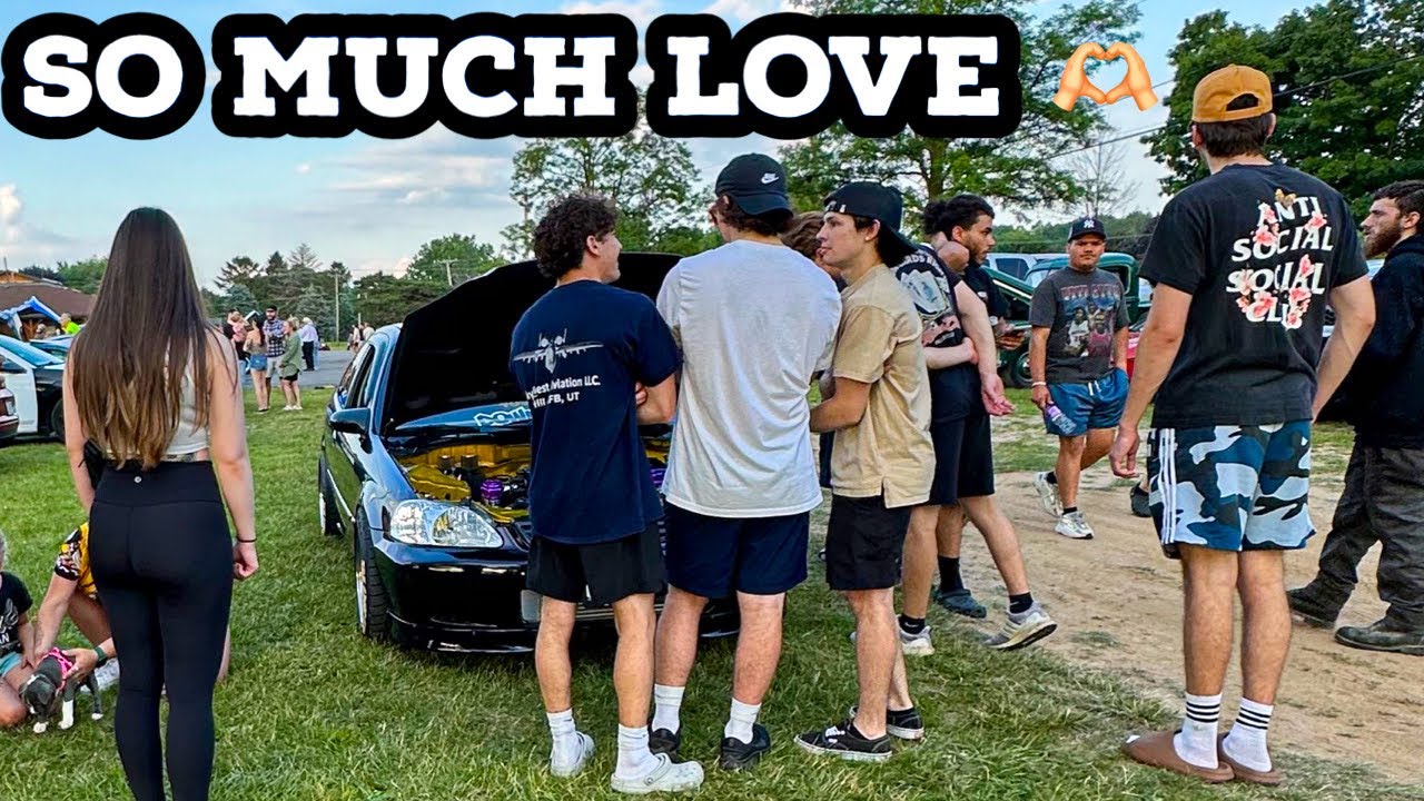 First car meet in Rochester NY..EVERYONE LOVED THE CIVIC !! - YouTube