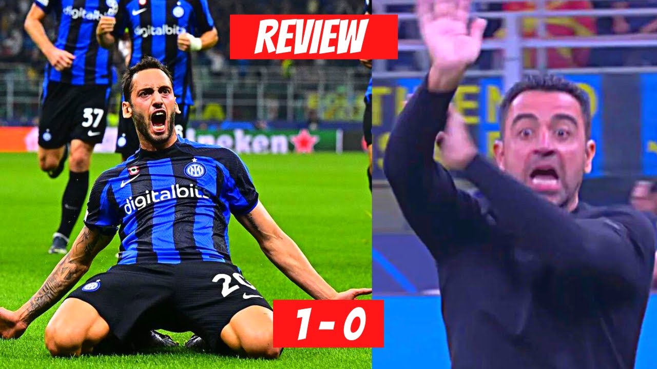 Barcelona robbed again in UCL || barca vs inter review || - YouTube